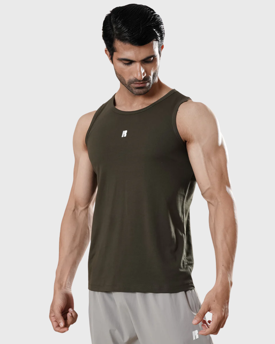Essential Tank - Combat Green